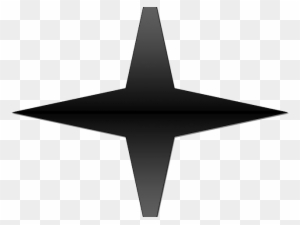 Drawn Star 4 Point - 4 Point Star Vector - Free Transparent PNG Clipart ...