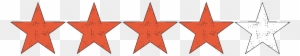 Rating Of 4 Stars Out 5 For Learning Enjoyment And - 4 Star Rating ...