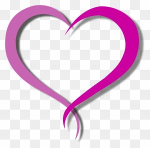 Medium Image - Swirly Pink Heart - Free Transparent PNG Clipart Images ...