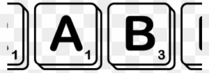 Scrabble Clipart Transparent - Printable Scrabble Tiles - Free ...