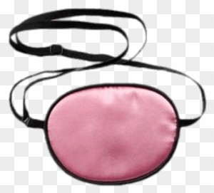Pink Eyepatch - One Eye Cover - Free Transparent PNG Clipart Images ...