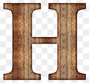 Free Collection Of 40 Printable Wooden Letters - Letter H No Background ...