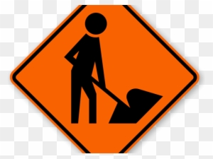 Road Construction Signs Clip Art, Transparent PNG Clipart Images Free ...