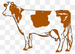 Cattle Clipart Udder - American Cow Png - Free Transparent PNG Clipart ...