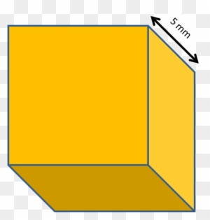 Calculate The Volume Of This Cube In Mm3 - Calculate The Volume Of This ...