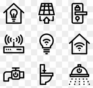 Smart Home - Login Icon - Free Transparent PNG Clipart Images Download