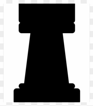 Drawing Chess Rook Svg Stock - Pawn Chess Piece Outline - Full Size PNG ...
