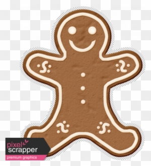 Gingerbread Man Cookie Clipart, Transparent PNG Clipart Images Free ...