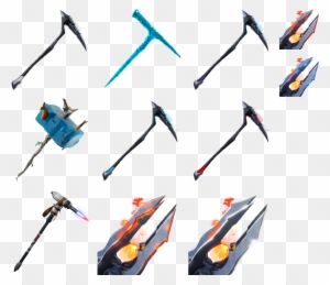 Black Vector Fortnite Pickaxe Real Clipart And Vector - Vuvuzela ...