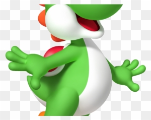 Coin Clipart Mario Character - Yellow Yoshi With Green Shell - Free ...