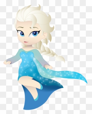 Chibi Frozen Elsa - Illustration - Free Transparent PNG Clipart Images ...