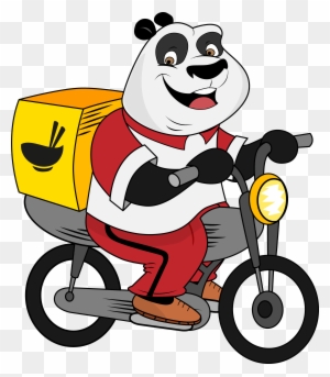 How Panda Became A Delivery Boy - Delivery Foodpanda - Free Transparent ...