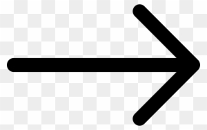 Forward Hand Drawn Arrow Pointing To Right Comments - Icon Tanda Panah ...