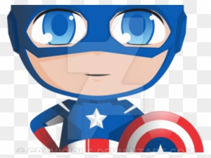 Captain America By Cute-heart - Captain America Cute Cartoon - Free ...