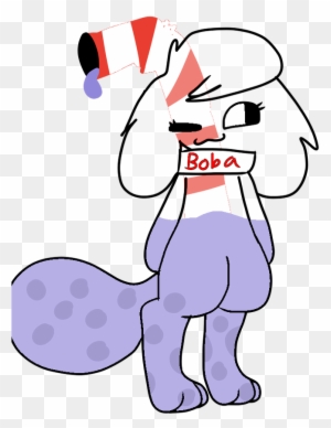 Boo Berry Boba *bid* By Toasti-doodles - Cartoon - Free Transparent PNG ...
