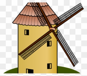 Mill Clipart Feed Mill - Windmill Clipart Transparent - Free ...