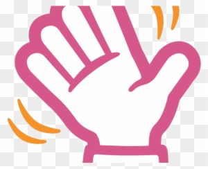Hand Waving Hello Clipart