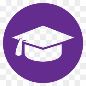 Pin It On Pinterest - Education Icon Purple - Free Transparent PNG ...
