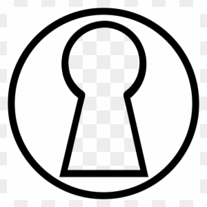 Key Hole Drawing - Free Transparent PNG Clipart Images Download