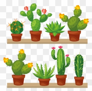 Cactus Transparent Png Clip Art Image - Transparent Succulent Clip Art ...