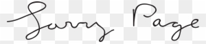 2000 X 434 3 - Larry Page Signature - Free Transparent PNG Clipart ...
