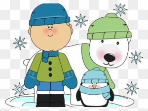Cute Winter Polar Bear Clip Art - Polar Bear Clip Art - Free ...