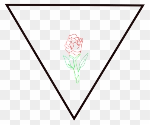 Free Rosa Y Triangulo - Rosa Dentro De Un Triangulo - Free Transparent ...