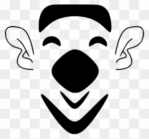 Joker Clipart Badut - Laughing Face - Free Transparent PNG Clipart ...