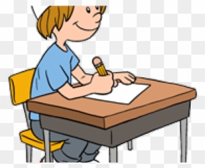 Students Working At Desk Clipart Student Desk Clipart Images Free