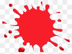 Red Paint Splatter Clip Art, Transparent PNG Clipart Images Free ...