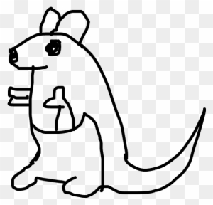 Wallaby - Cartoon - Free Transparent PNG Clipart Images Download