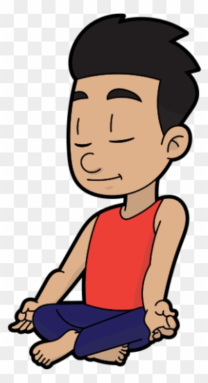Man Meditating - Cartoon Meditation Png - Free Transparent PNG Clipart ...