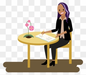 Person Writing Clip Art, Transparent PNG Clipart Images Free Download ...