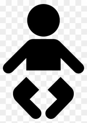 Baby, Sign, Silhouette, Child, Information, Service - Nursery Symbol ...