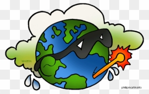 Global Warming Greenhouse Effect Earth Clip Art - Climate Change ...