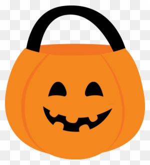 Halloween Pumpkin Basket - Halloween Candy Bucket Clipart - Free ...