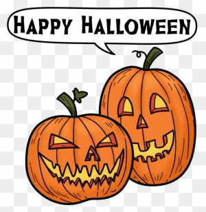 Happy Halloween - Jack-o'-lantern - Free Transparent PNG Clipart Images ...