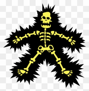 Electric Shock Hair Cartoon Clipart