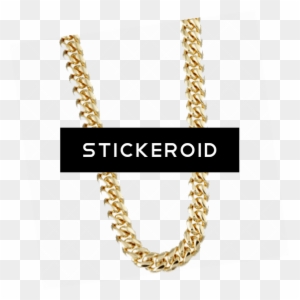 Thug Life Gold Chain Png Hd - Gold Diamond Necklace For Men - Free ...