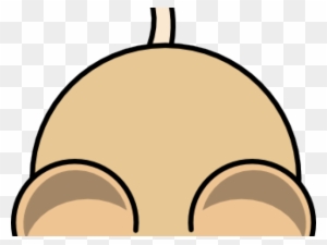 Tail Clipart Animal - Cartoon Rat Transparent Background - Free ...