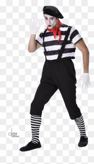 Nos Gusta Compartir Drawyourdreams Material Pinterest - Mime Costume ...