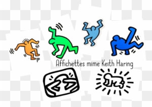 Mime - Keith Haring Radiant Baby - Free Transparent PNG Clipart Images ...