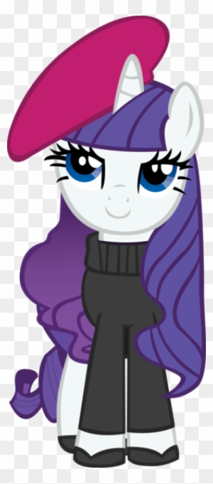 Sircinnamon, Beatnik Rarity, Beret, Clothes, Hat, Rarity, - Mlp Rarity ...