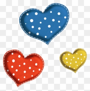 Polka Dot Heart Clipart - Free Transparent PNG Clipart Images Download