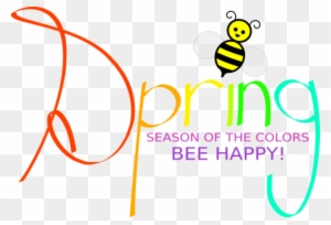 Spring Season Cartoon Bee - Free Clip Art Spring - Free Transparent PNG ...