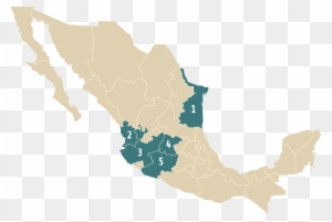 Agave Map - Mezcal - Mexico Population Map - Free Transparent PNG ...