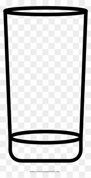 Empty Glass Cup Clip Art