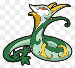 Pokemon Serperior - Full Size PNG Clipart Images Download