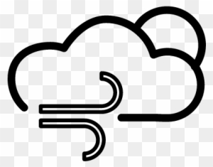 Wind Clipart Weather Symbol - Windy Weather Icon - Free Transparent PNG ...
