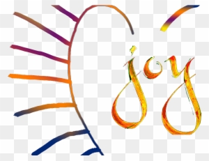 Hair Divas Charity - Word Joy In Cursive - Free Transparent PNG Clipart ...